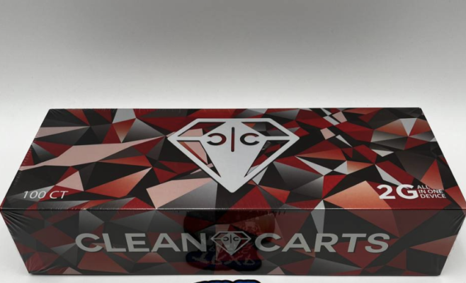 Clean Carts 2g Disposable Vape - Diamonds Live Resin